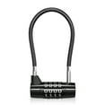 Combination Locks, AMIR Long Shackle 4 Digit Code Resettable ...