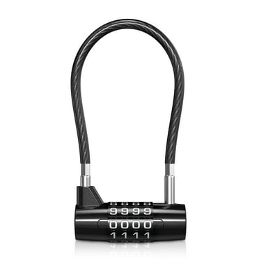 Combination Locks, Long Shackle Code Resettable Combination Padlock for ...