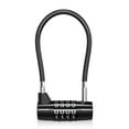 Combination Locks, AMIR Long Shackle 4 Digit Code Resettable ...