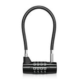 Combination Locks, AMIR Long Shackle 4 Digit Code Resettable ...