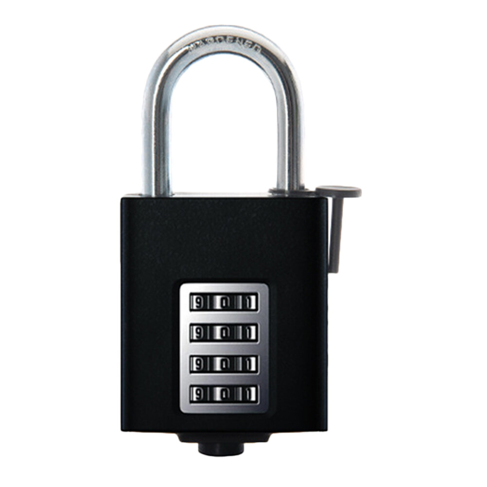 Combination Locks Safety 4 Digit Code Lock For Gate Gym Outdoor Iron ...
