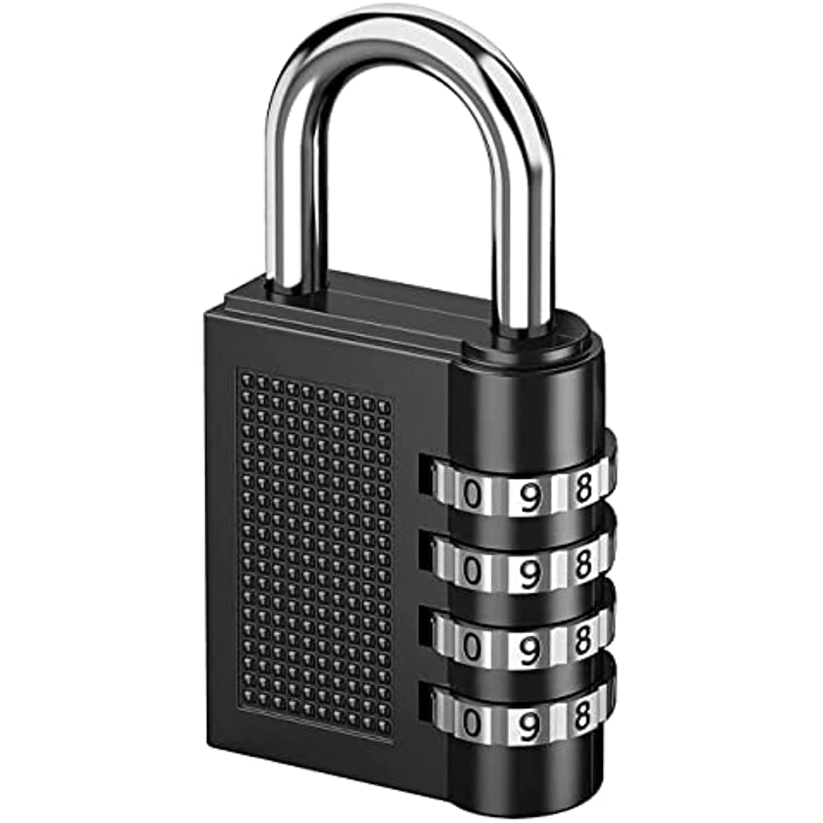 Combination Padlock 4 Digit Combination Lock for Gym Locker School ...