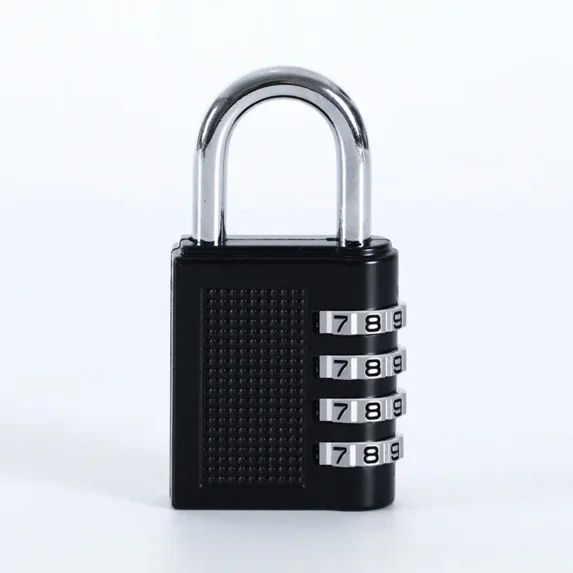 Combination Padlock 4 Digit Password Locks Suitcase Luggage Metal ...