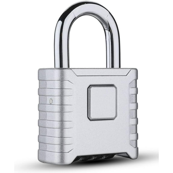 Combination Padlock 5 Digital Resettable One Button Unlocking Design ...