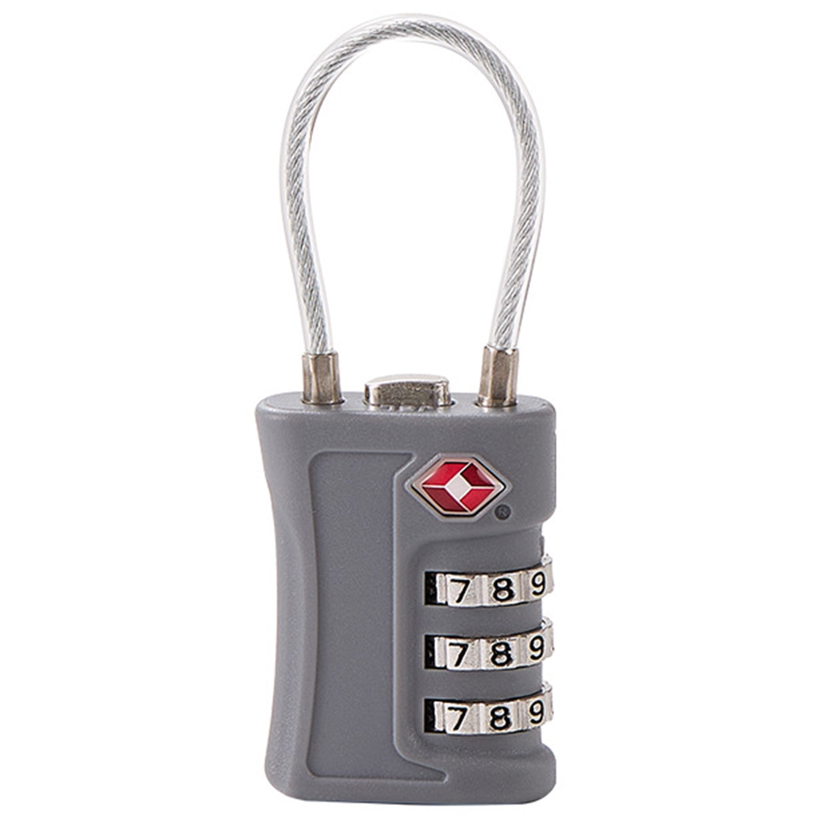 Combination Padlock Keyless Easy to Read 3 Digit Combination Lock for ...