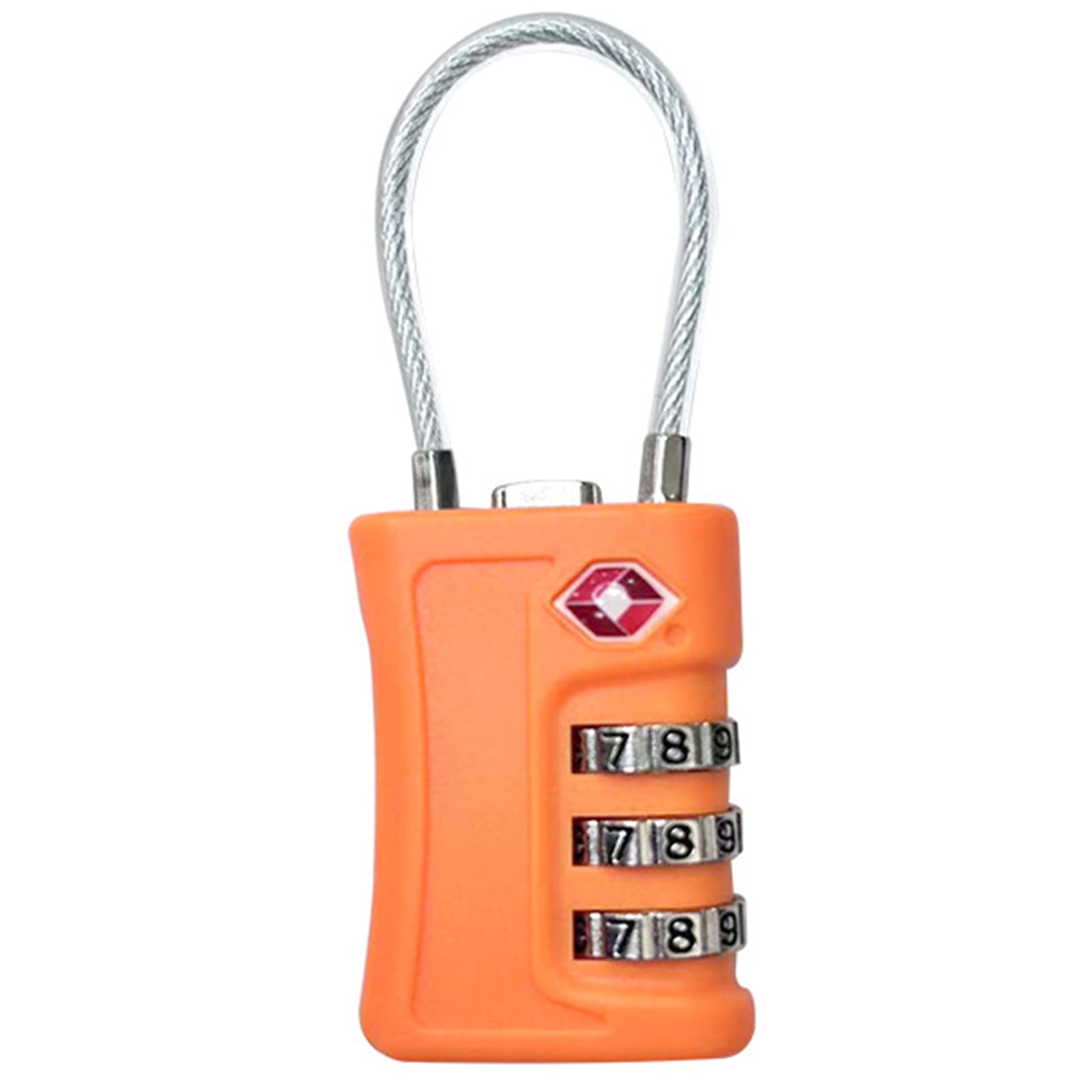 Combination Padlock Keyless Easy to Read 3 Digit Combination Lock for ...