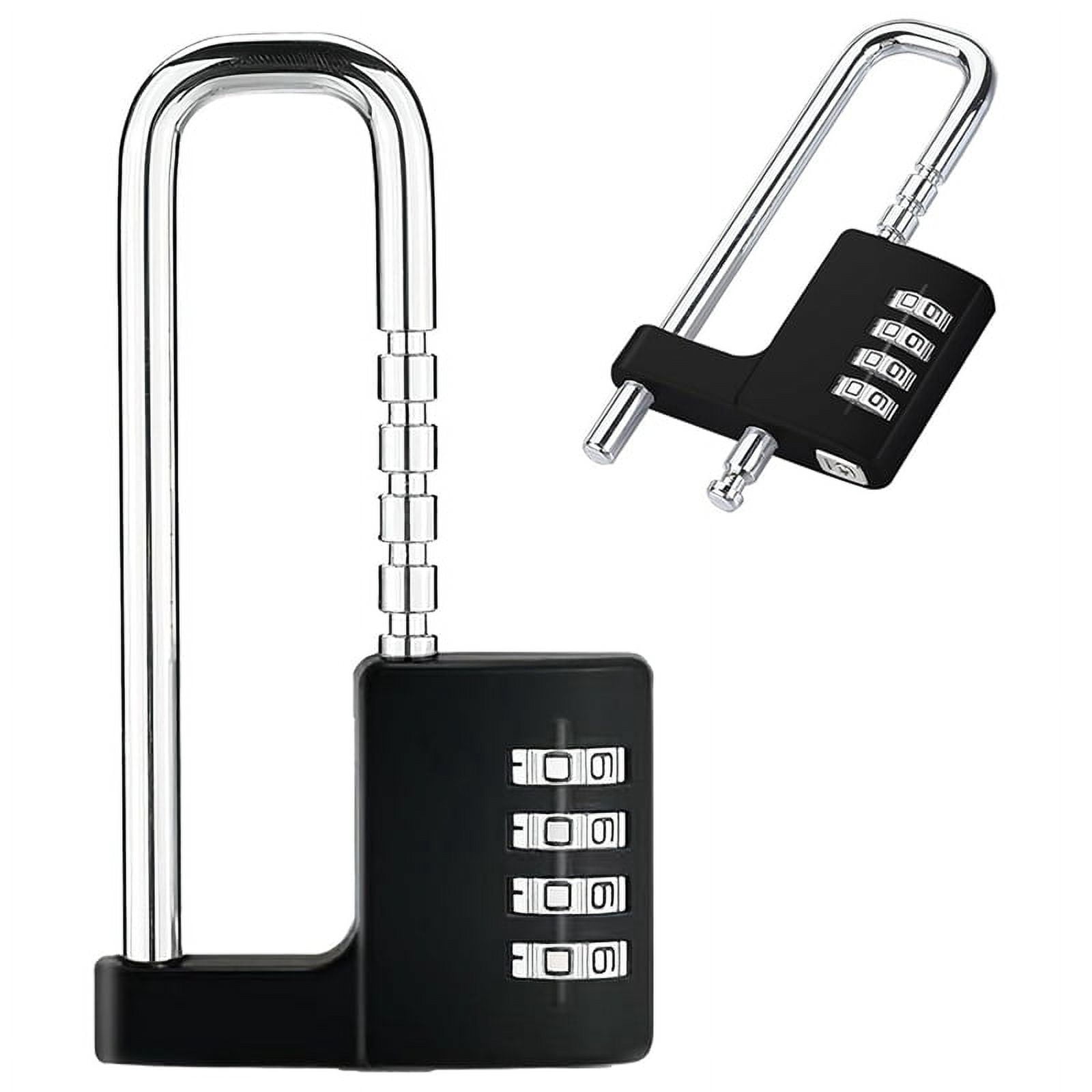 Combination Padlock Outdoor, Waterproof Heavy Duty Padlock with Code ...