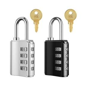 3 Digit Combination Padlock Steel Security Cable 3Ft Travel Chain Lock ...