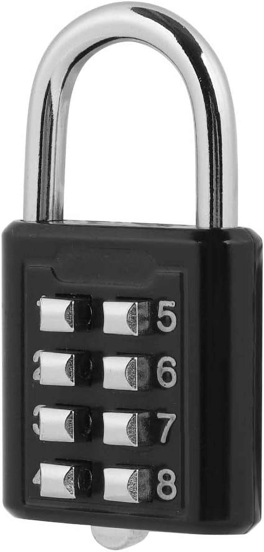 Combination Password Lock, Padlock 8 Digit Combination Lock ...