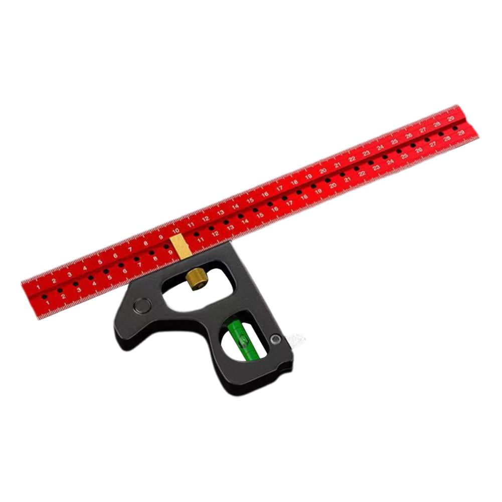 Combination Right Angle Ruler Movable Square Ruler Woodworking ...