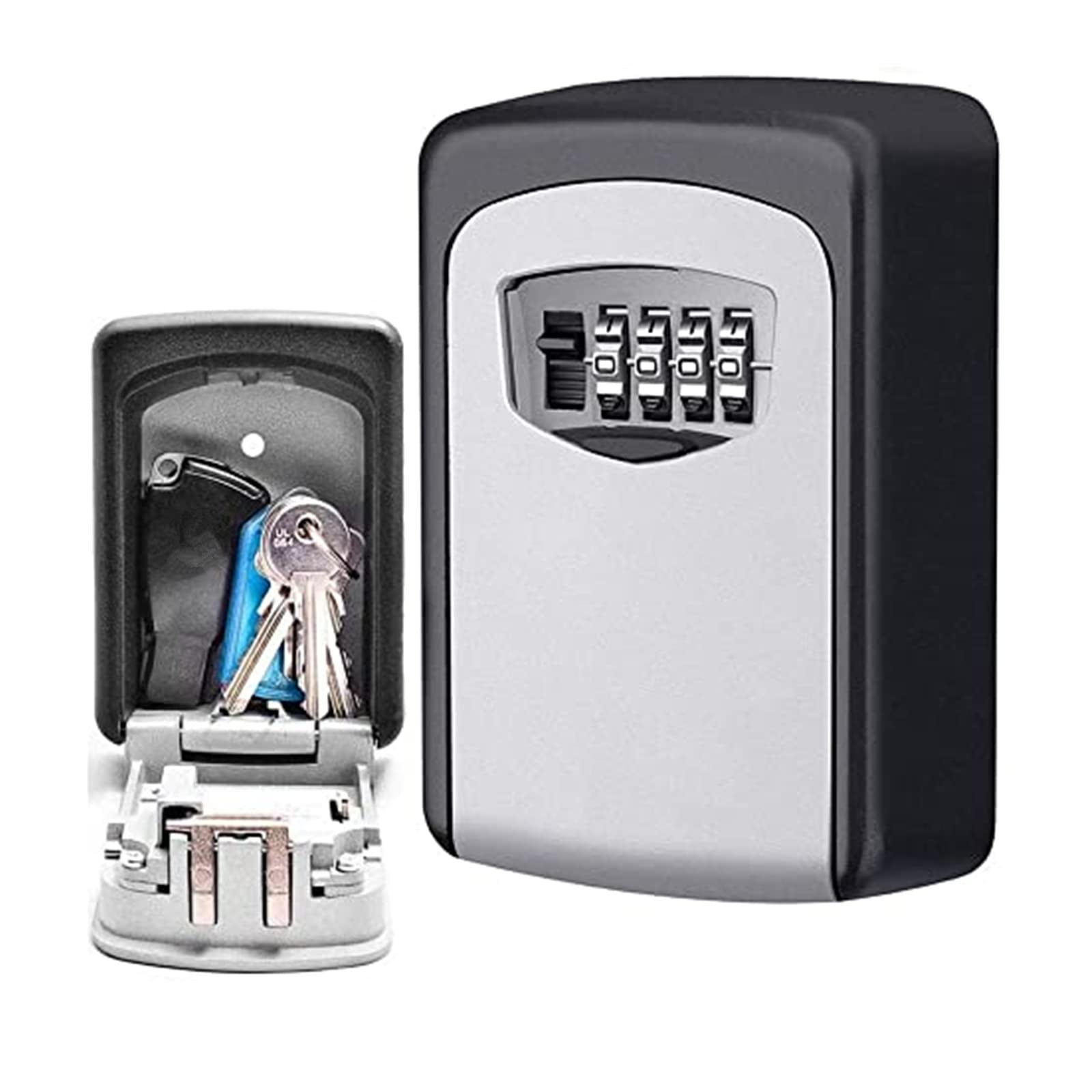 Combination Security Key Lock Box, Solid and Durable Aluminum Alloy ...