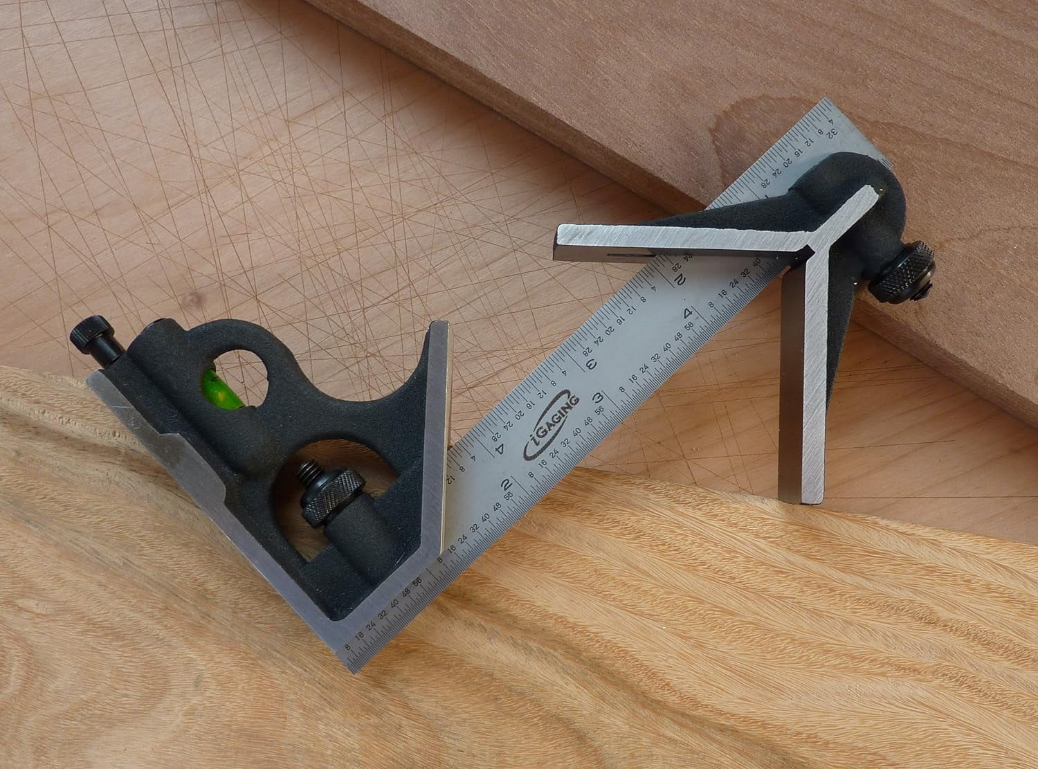 Combination Square Premium 3-Piece 6" 4R Center Head - Walmart.com