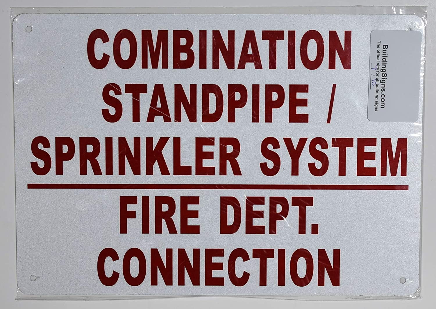 Combination Standpipe and Sprinkler System FIRE Department Connection ...