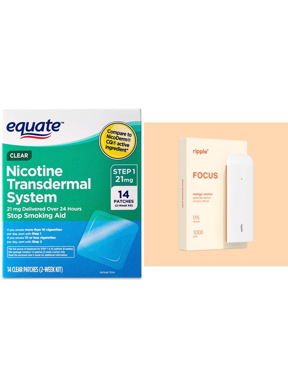Equate Nicotine Patches in Quit Smoking - Walmart.com