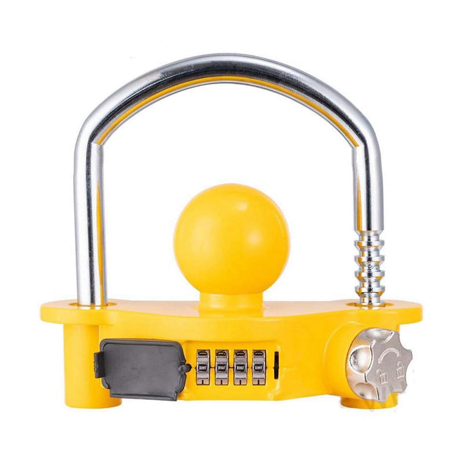 Combination Trailer Lock RV Security Lock Dome Coupler U-Shaped Dome ...