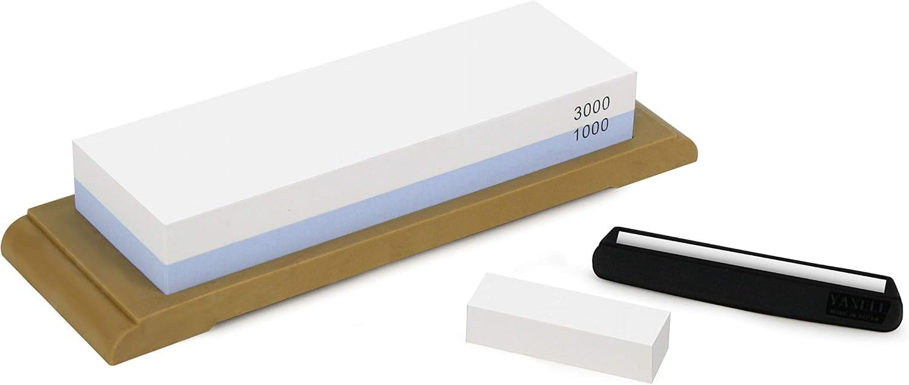 Combination Water Sharpening Stone - Made in Japan with Base & Leveling ...