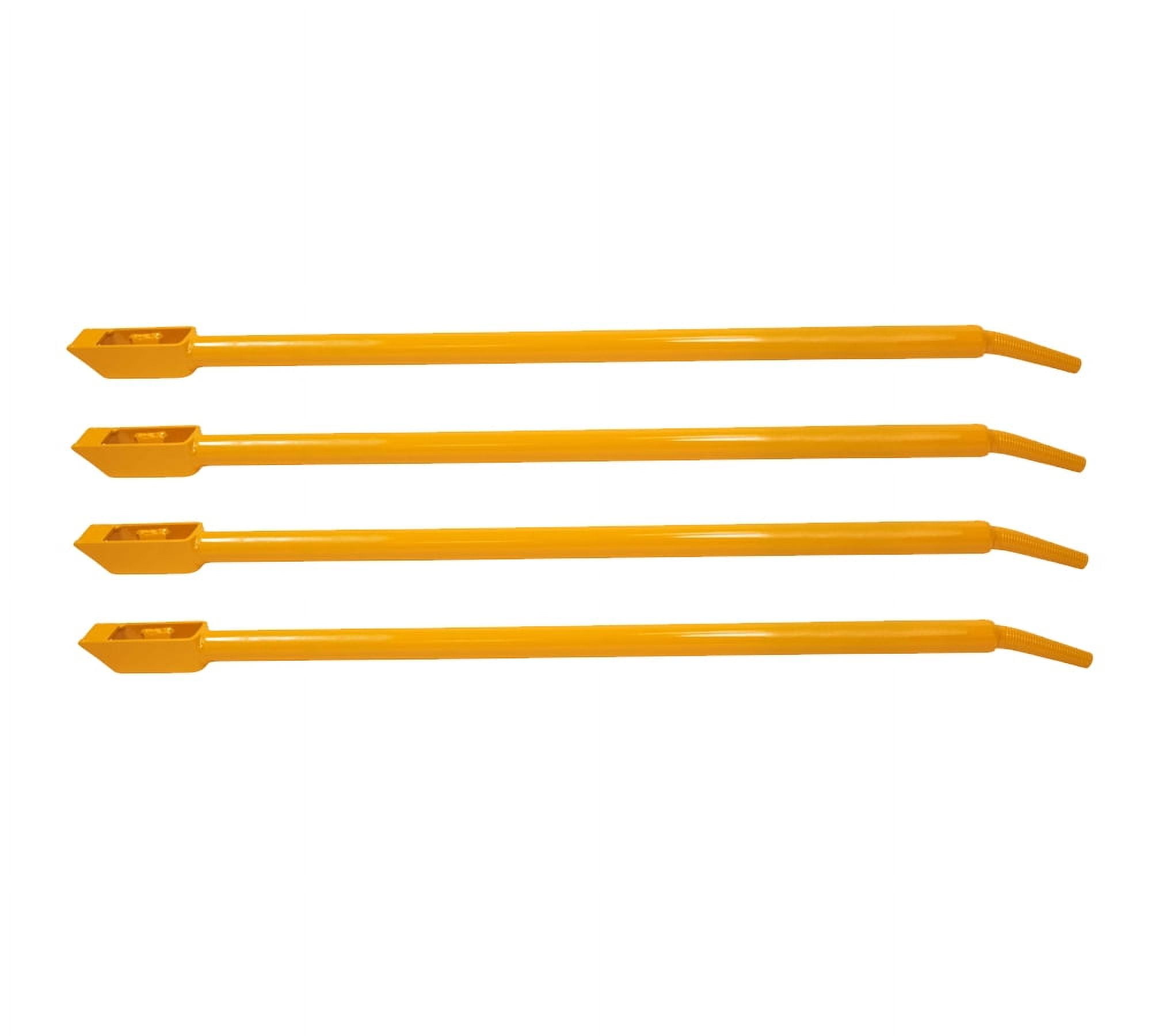 Combination Winch Bar, Powder Coated Yellow (4 Pack) - Walmart.com