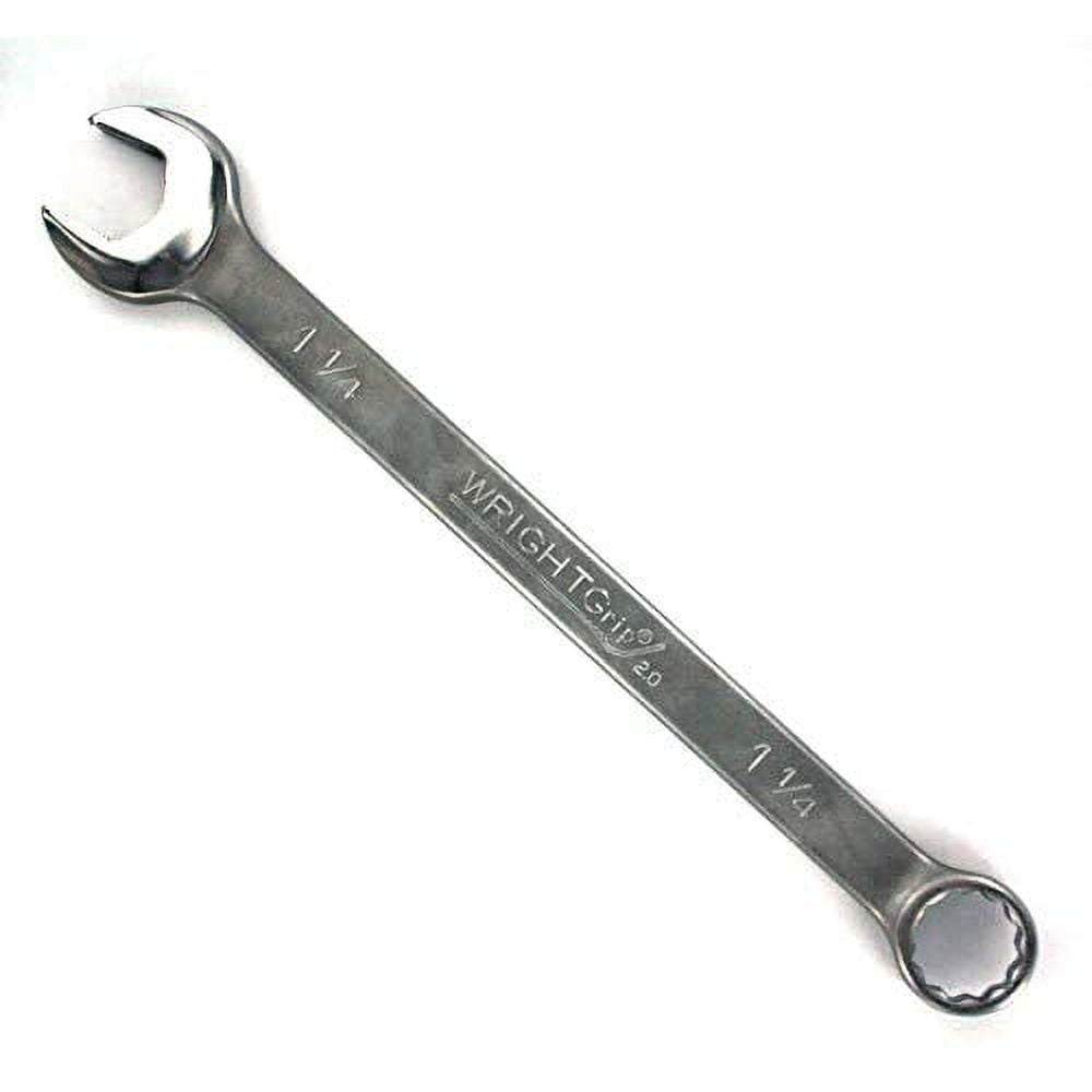 Combination Wrench WRIGHTGRIP 2.0 12 Point Satin - 1-1/4" - Walmart.com