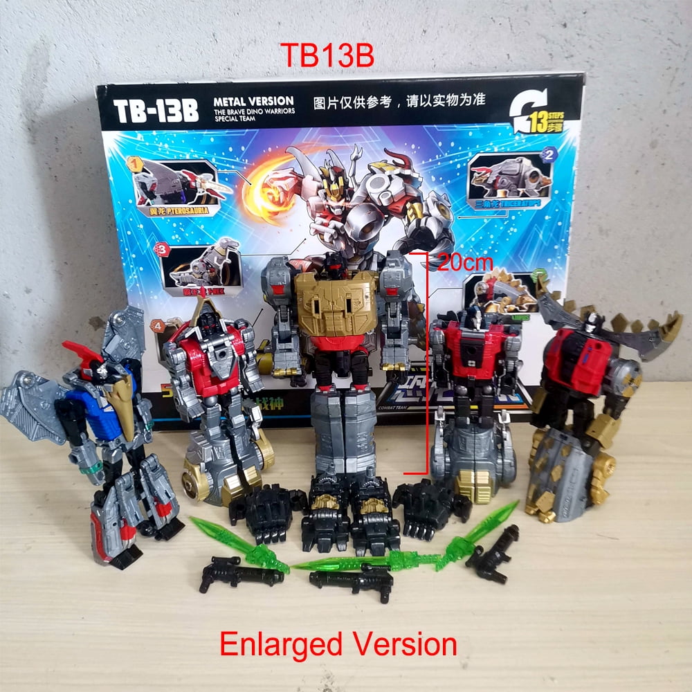 Combine Robot BMB Volcanicus Enlarged Version 5IN1 Transformation Toys ...