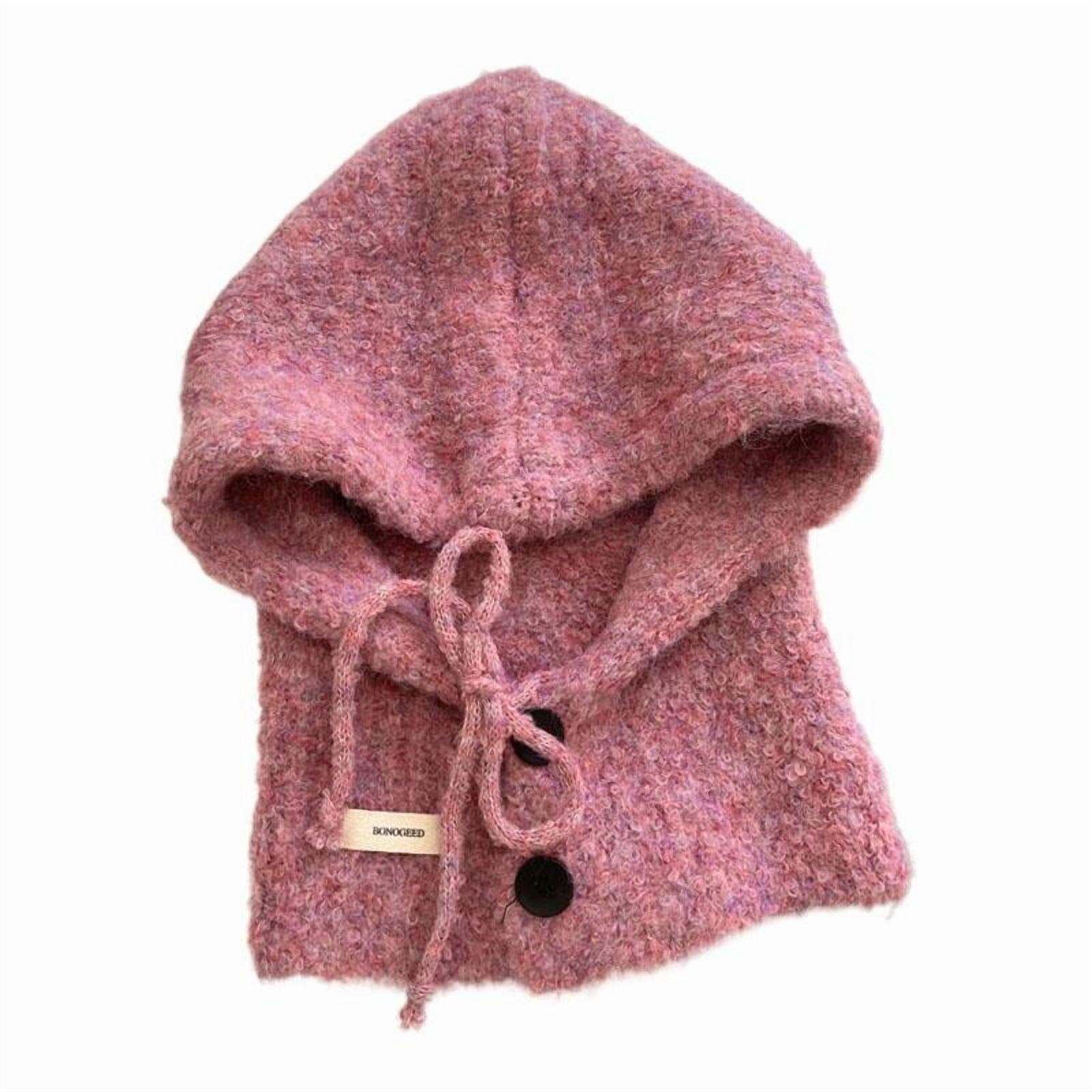 Combined Hat and Scarf for Full Head and Neck Coverage with Sleek ...