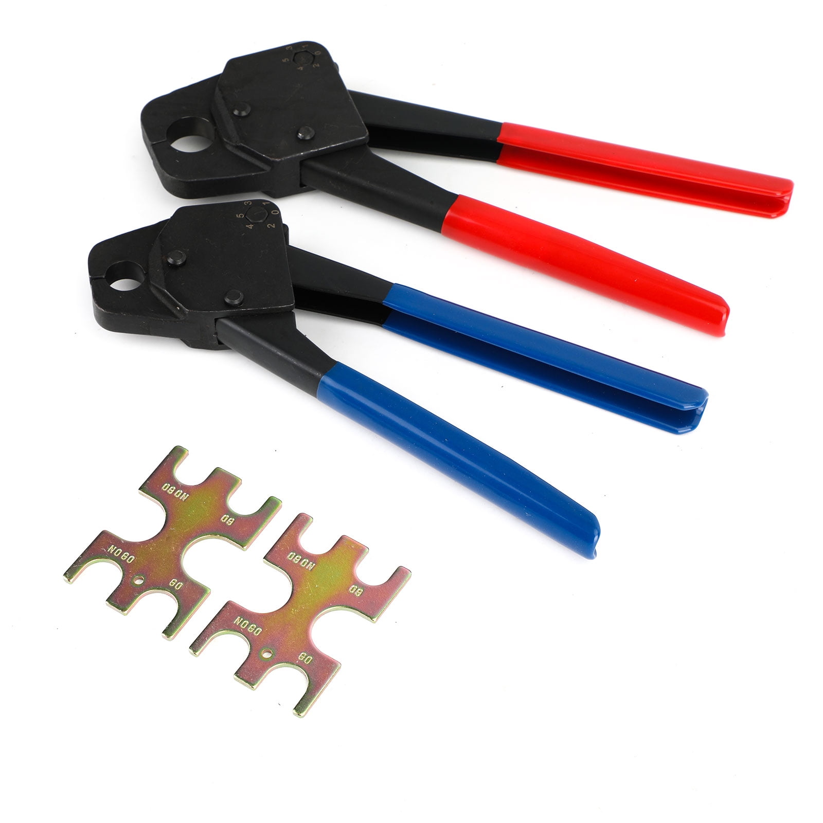 "Walmart Combo Pex Crimper Tool Set 1/2"" and 3/4"" with Go/No Go Gauge ...