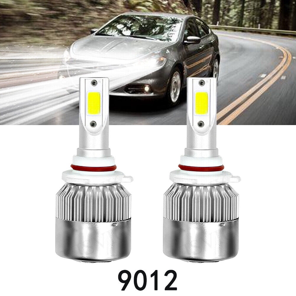 Combo 9012 LED Headlight for Ford Taurus 2013-2019 Edge 2011-2014 High ...