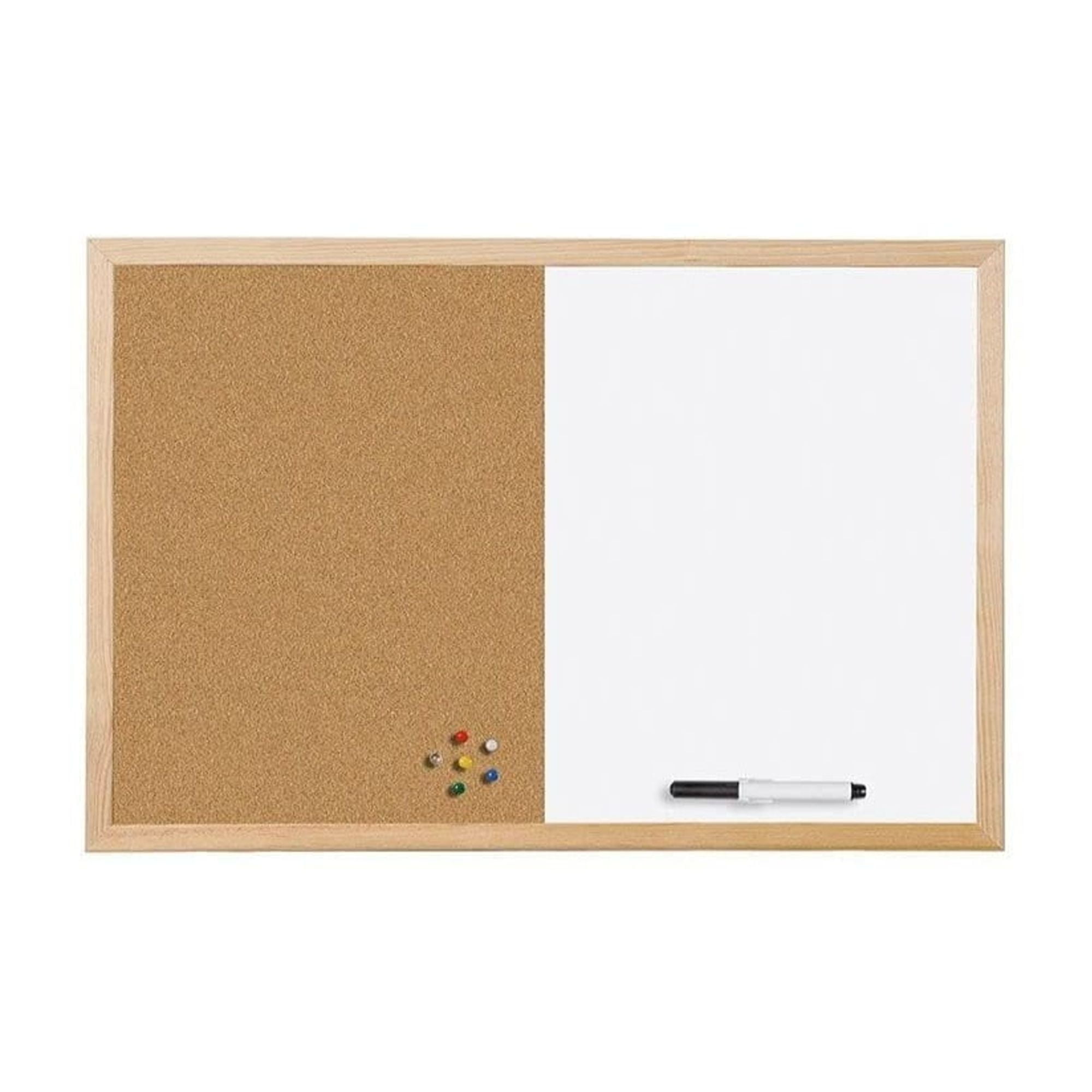Combo Cork and Dry-Erase Board - Walmart.com