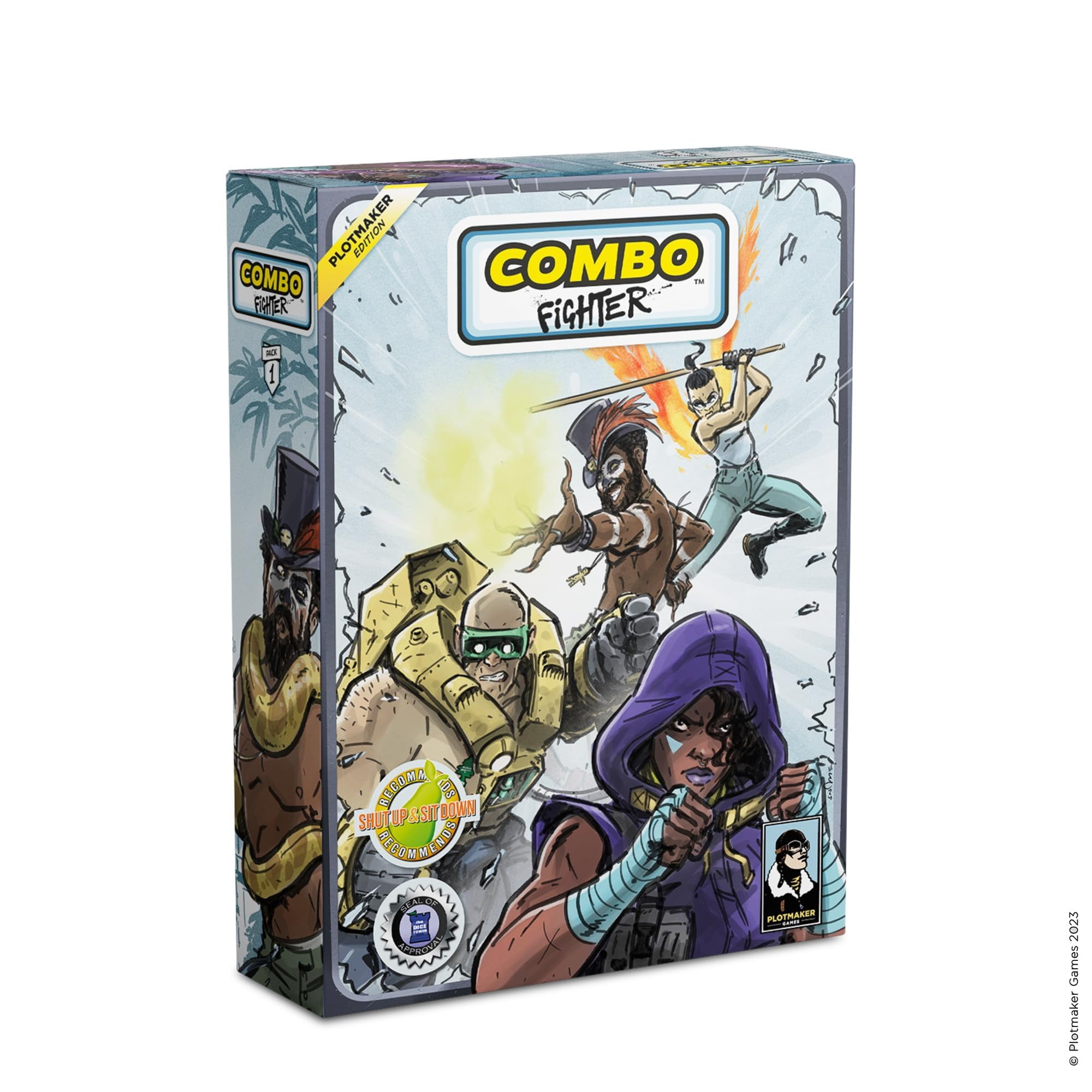 Combo Fighter - A MMF7 Board Game by Plotmaker Games - Players - Board ...