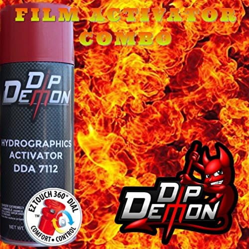 Combo Kit Inferno Fire Flames Hydrographic Water Transfer Film ...