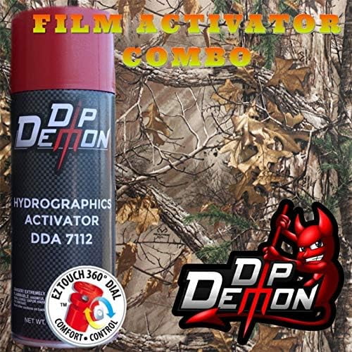 Combo Kit Late Season Camo Hydrographic Water Transfer Film Activator Combo Kit Hydro Dipping ...