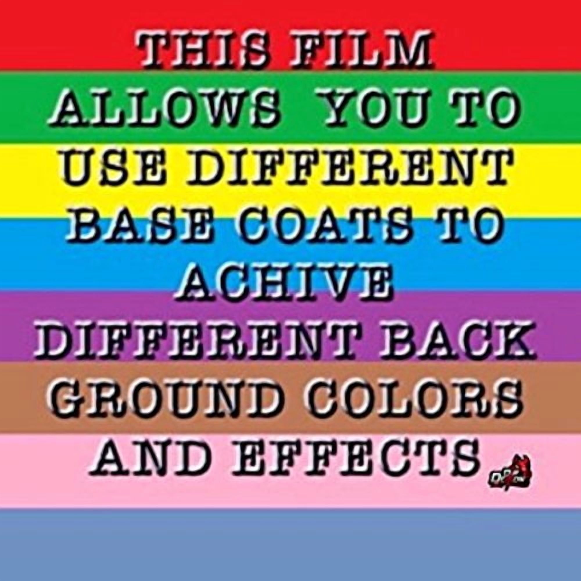 Combo Kit Predator Hydrographic Water Transfer Film Activator Combo Kit ...