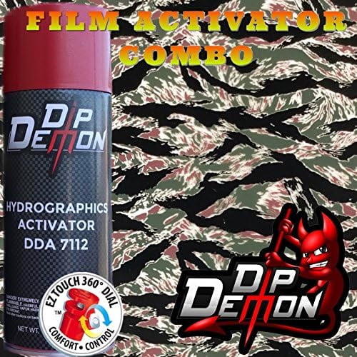 Combo Kit Vietnam Tiger Stripe Camouflage Camo Hydrographic Water Transfer Film Activator Combo ...