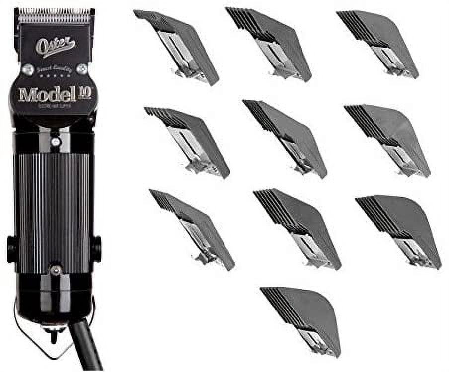 Combo New Oster Model 10 Limited Edition Hair Clipper + 10 Piece Comb ...