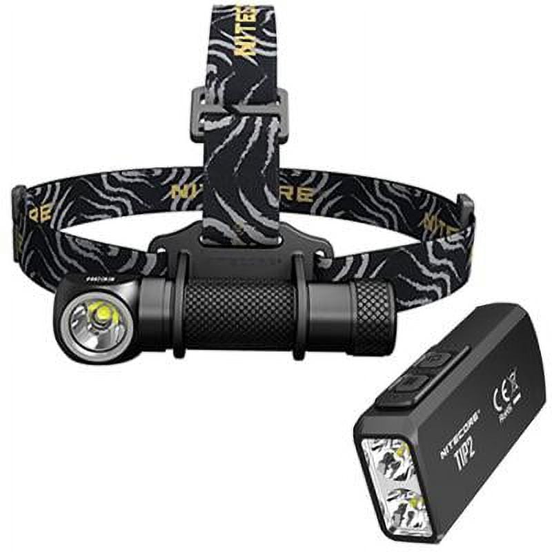 Combo: Nitecore HC33 Cree XHP35 High Intensity Headlamp - 1800 Lumen w ...