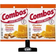 COMBOS Individual Pizza Cheese Pretzel Baked Snacks, Pack of 3, 6.3 oz ...