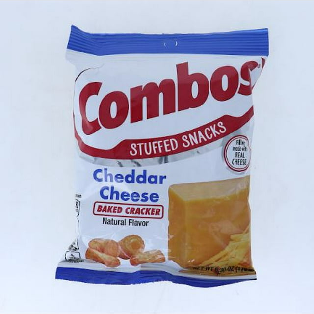 Combos Cheddar Cheese Cracker Snacks 6.3 Oz ( 1 unit ) - Walmart.com