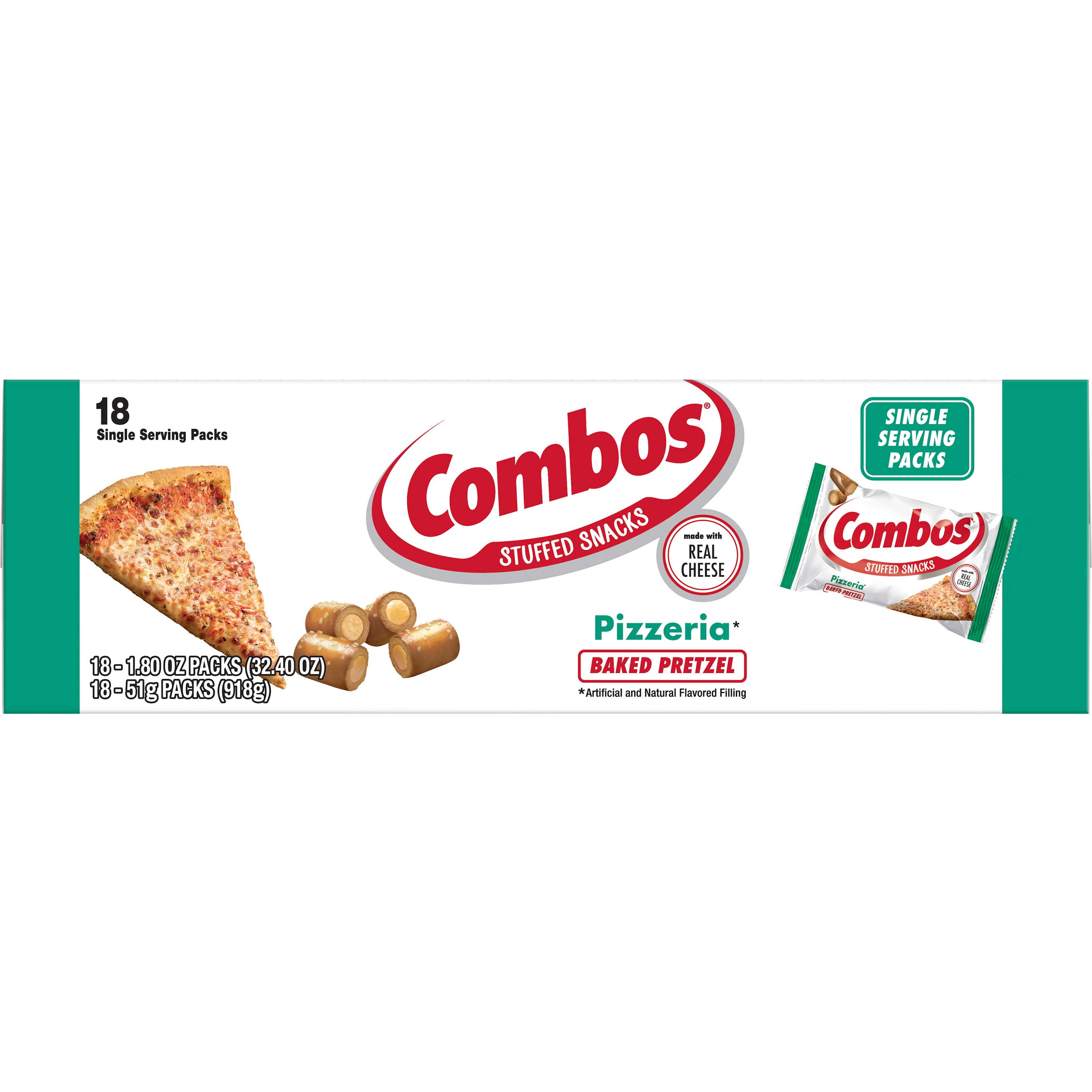Combos Pizzeria Pretzel Baked Snacks -- 216 per case. - Walmart.com