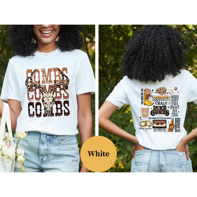 Combs Bullhead Shirt, Country Music Shirt, Luke Combs World Tour ...