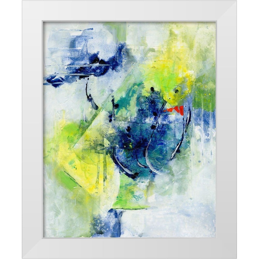 Combs, Joyce 12x14 White Modern Wood Framed Museum Art Print Titled ...