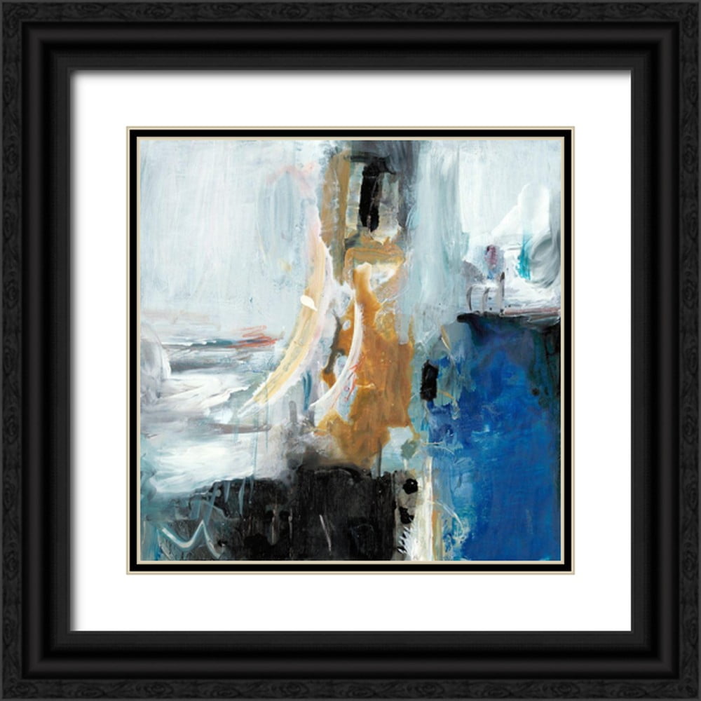 Combs, Joyce 15x15 Black Ornate Wood Framed with Double Matting Museum ...