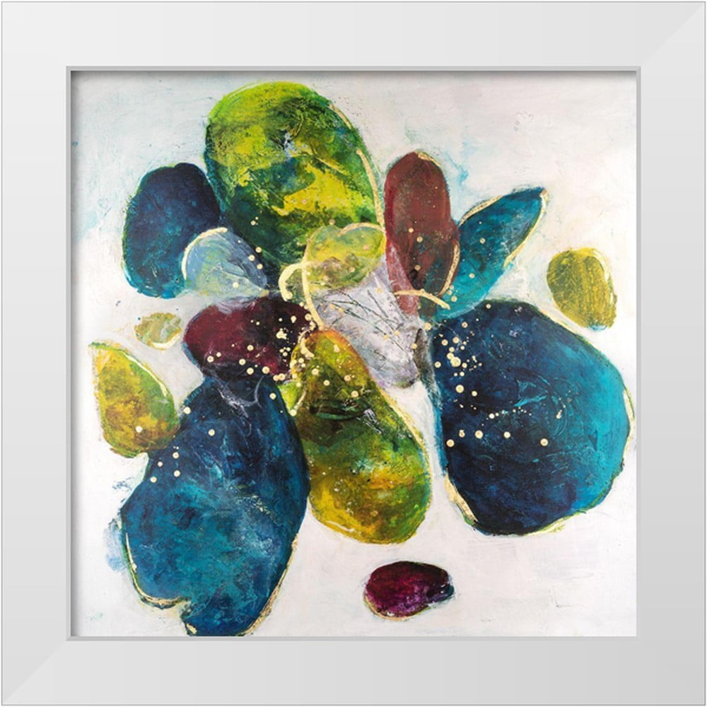 Combs, Joyce 15x15 White Modern Wood Framed Museum Art Print Titled ...