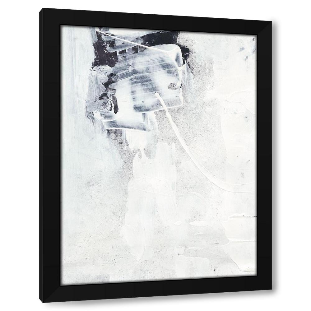 Joyce Combs 15x18 Black Modern Wood Framed Wall Art Titled - Fire and Ice I - Walmart.com