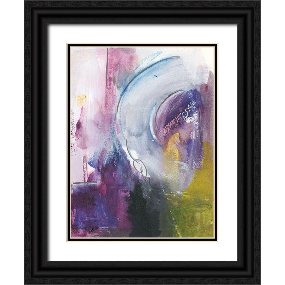 Combs, Joyce 19x24 Black Ornate Wood Framed with Double Matting Museum ...