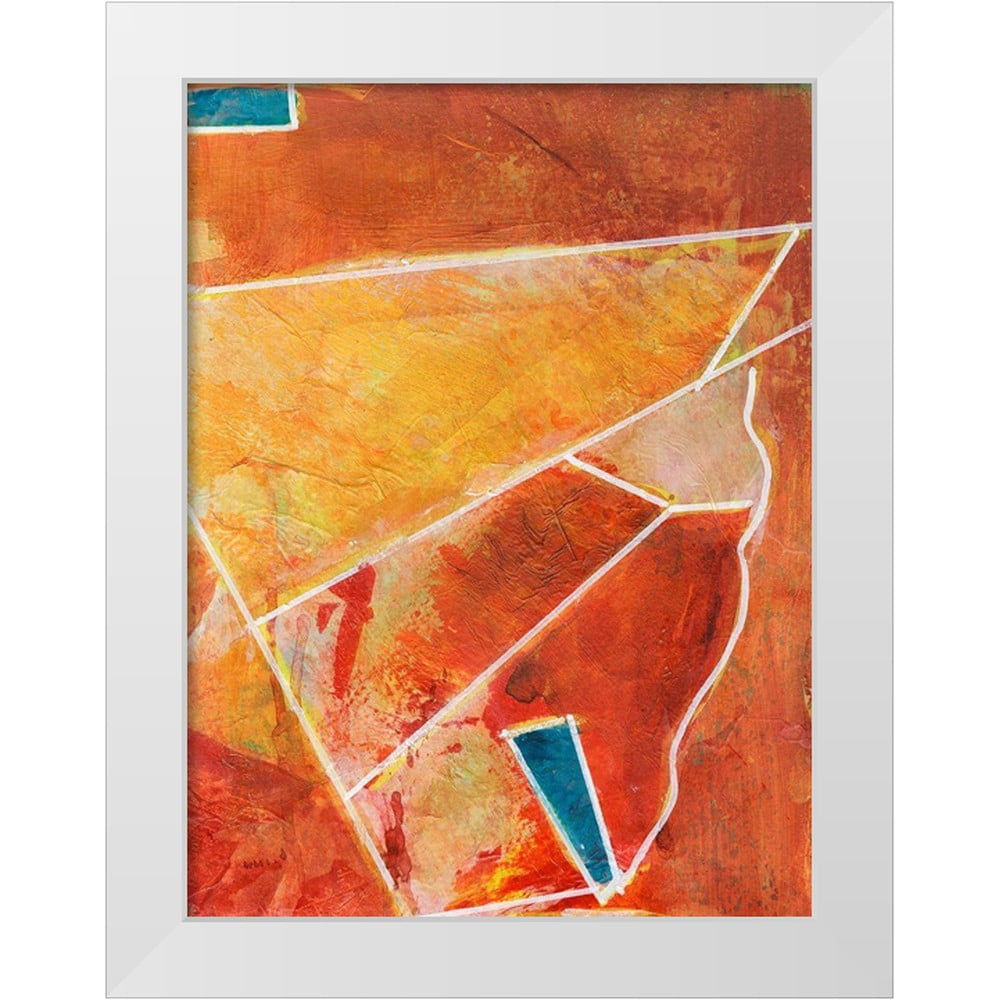 Combs, Joyce 19x24 White Modern Wood Framed Museum Art Print Titled ...