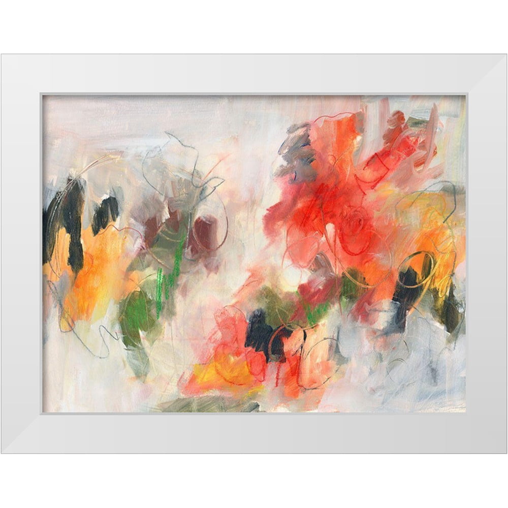 Combs, Joyce 24x19 White Modern Wood Framed Museum Art Print Titled ...