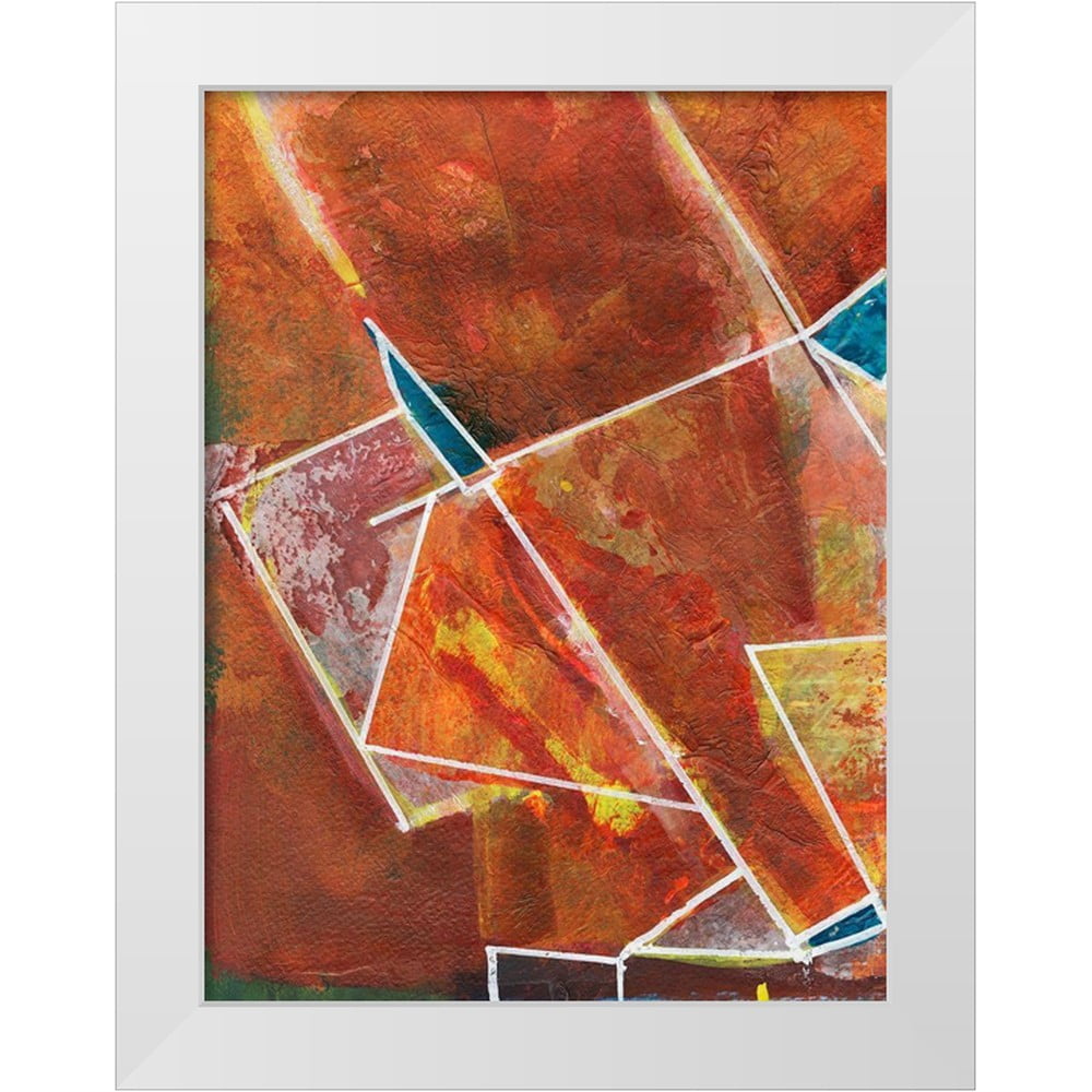 Combs, Joyce 25x32 White Modern Wood Framed Museum Art Print Titled ...