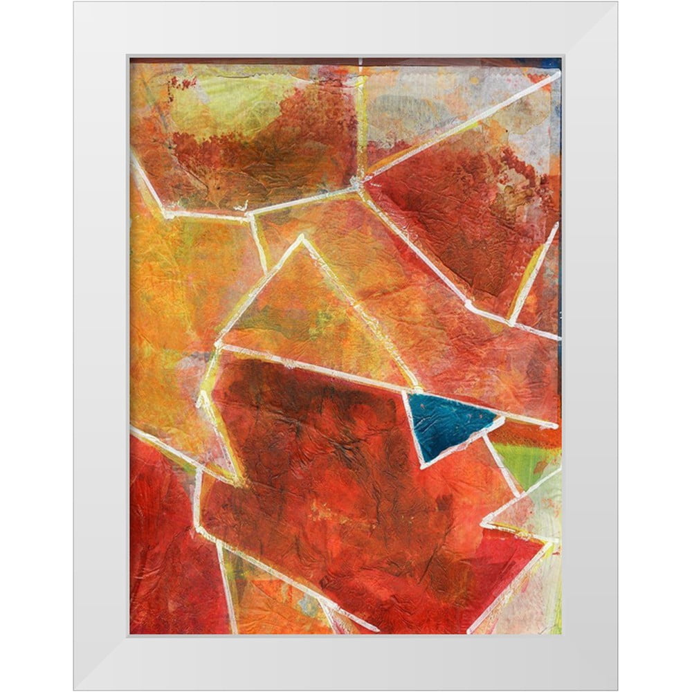 Combs, Joyce 25x32 White Modern Wood Framed Museum Art Print Titled ...