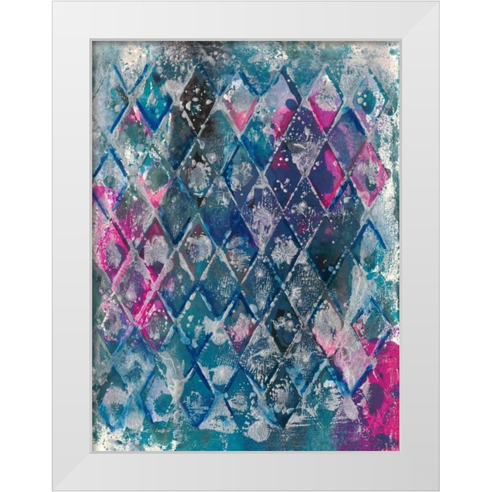 Combs, Joyce 25x32 White Modern Wood Framed Museum Art Print Titled ...
