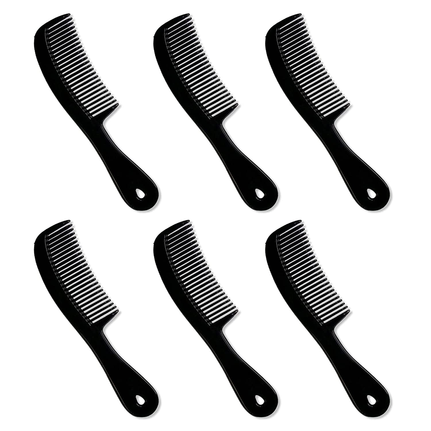 Combs for Men Pack of 6, Pocket Combs for Men, Hair Comb Set, Beard ...
