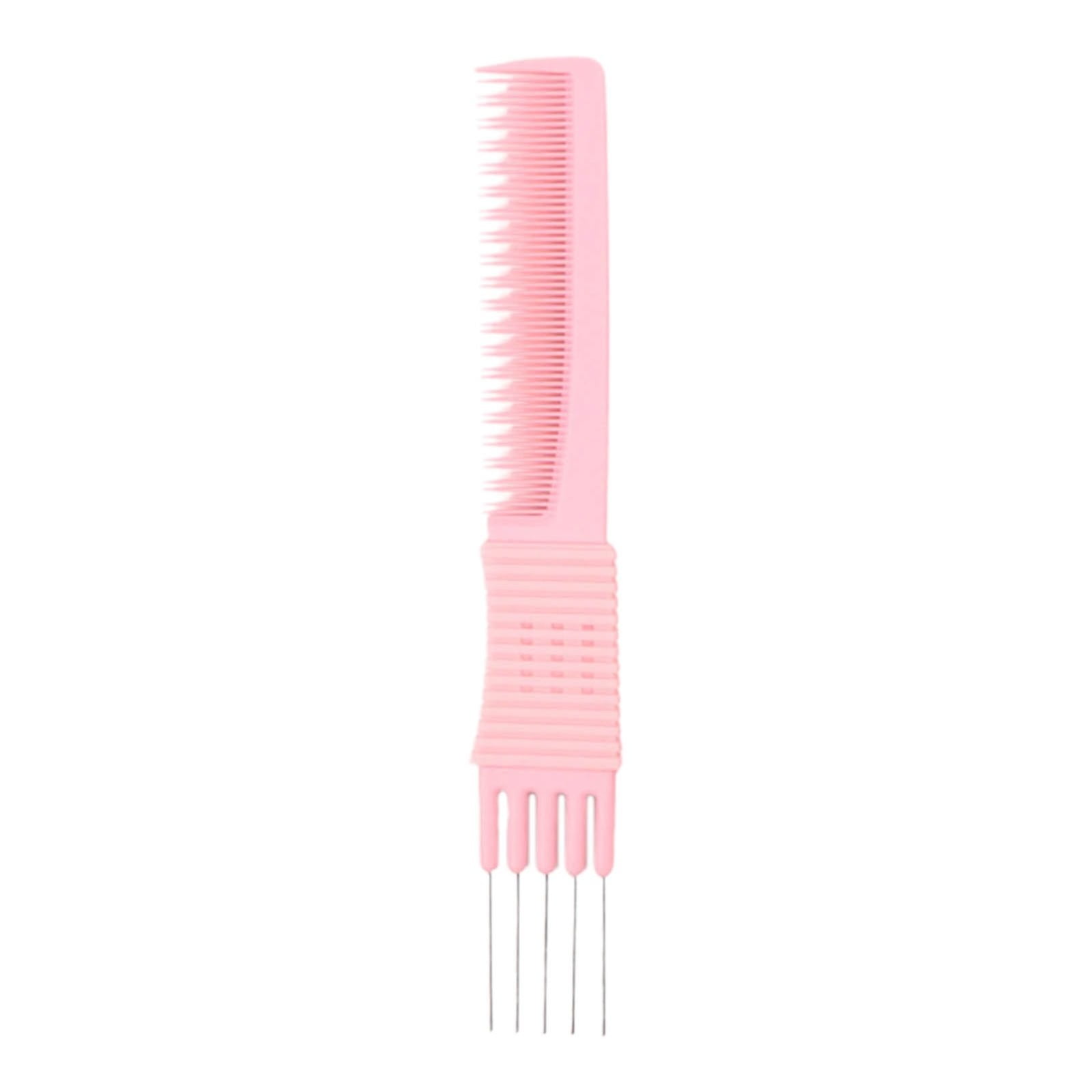 Combs with Metal Prong - Salon Teasing Back Combs with Stainless Steel ...